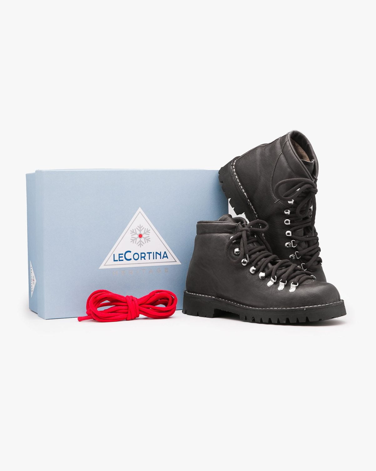 Cortina 1956 Men’s Black leather - Heritage boots